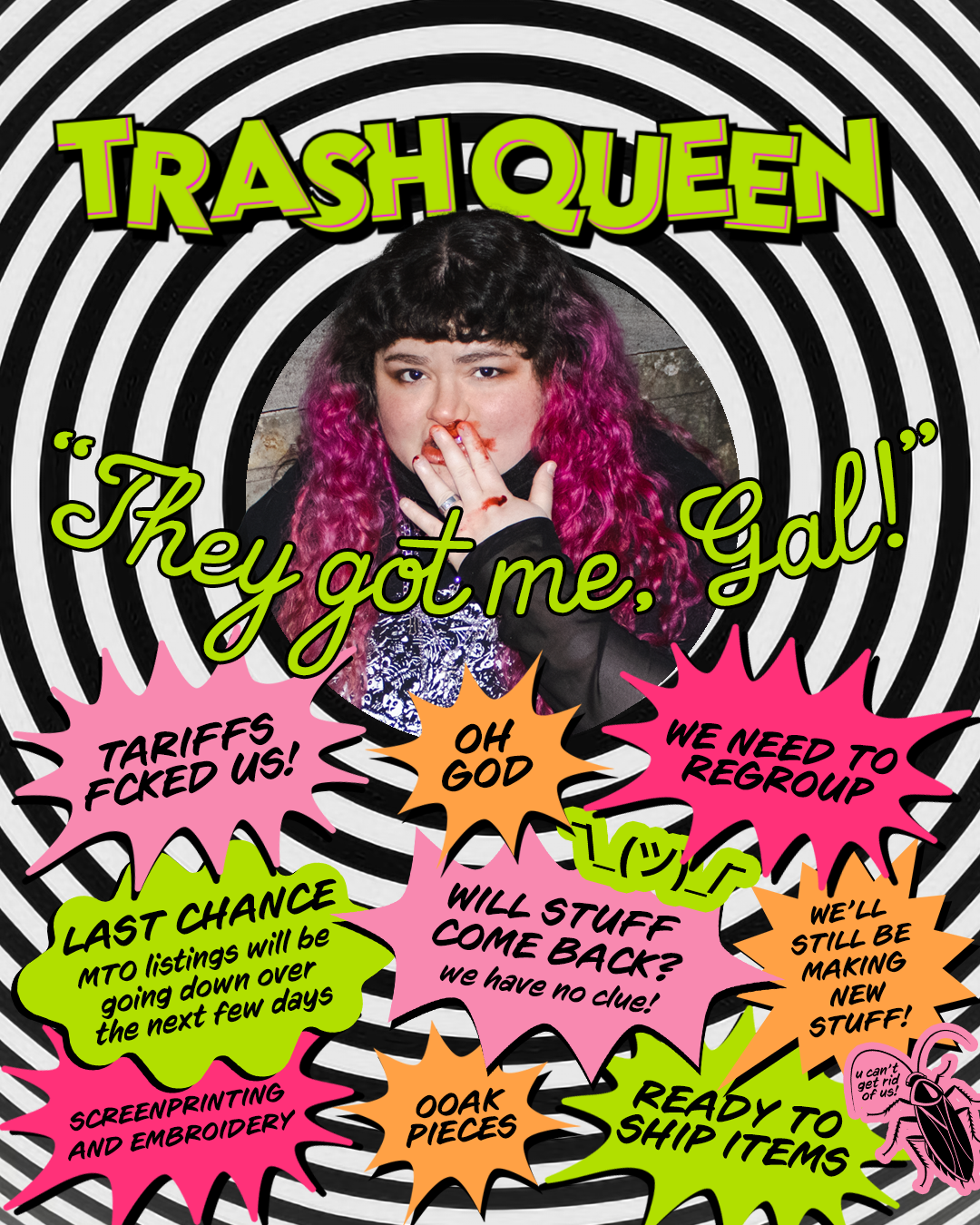 Trash Queen - plus size friendly alternative clothing