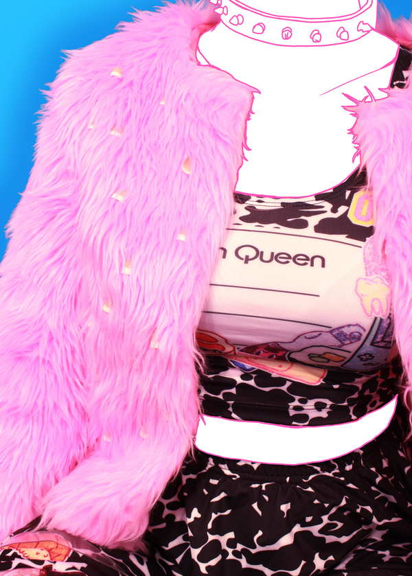 L composition crush top - Trash Queen